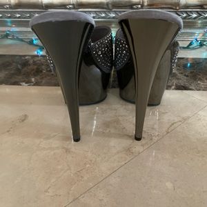 Pleaser | Shoes | New Rhinestone Pleasers Size 1 | Poshmark